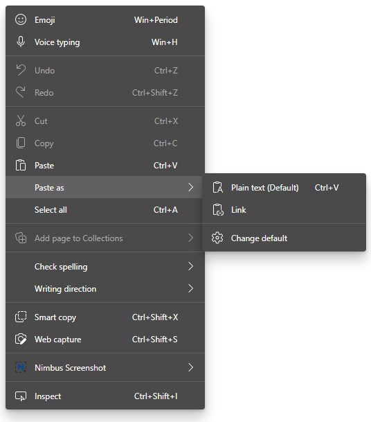 Control how URLs are pasted in Microsoft Edge - HANDS ON tek